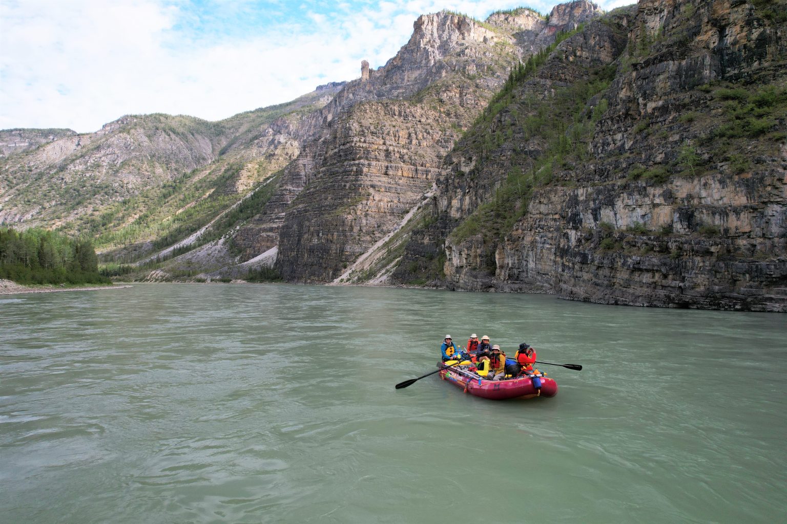 South Nahanni River Expedition Rafting - Rafting the Rockies